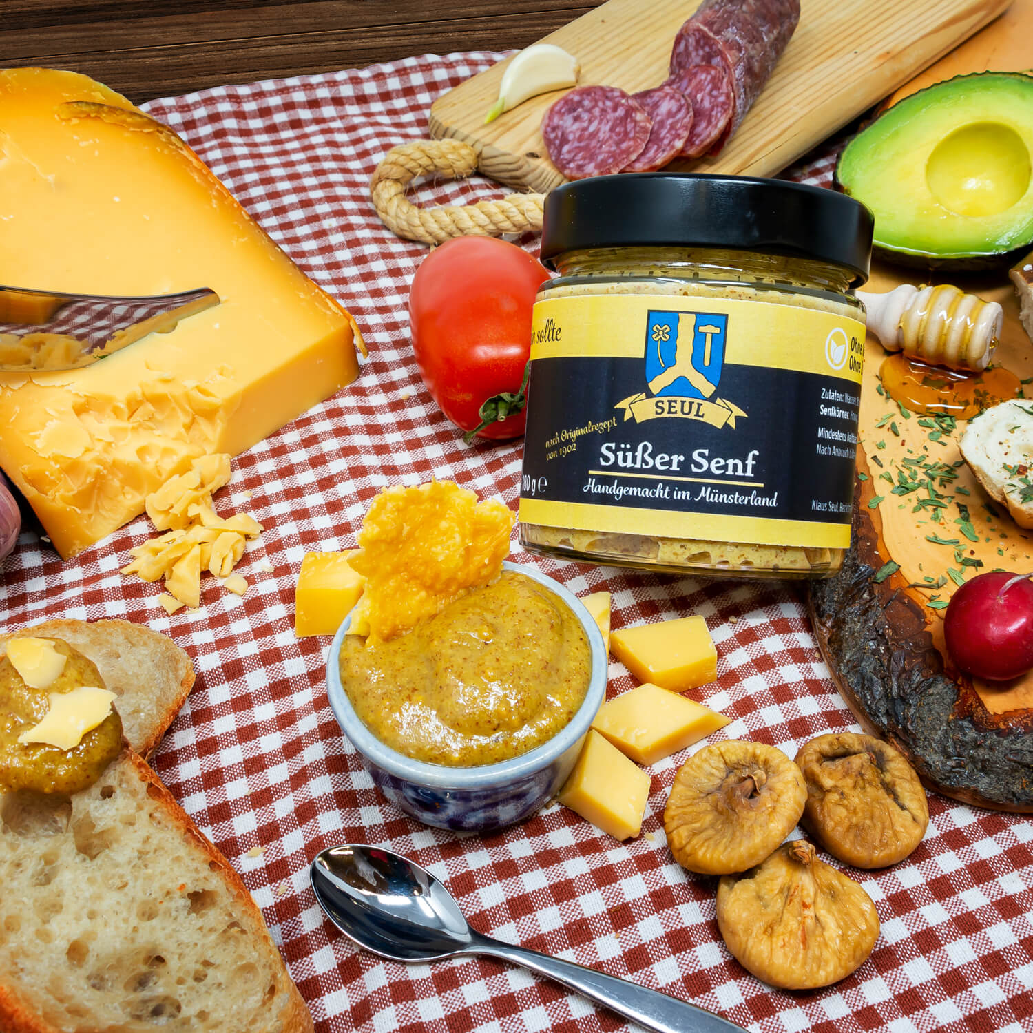 Süßer Senf mit Honig – Seul Feinkost
